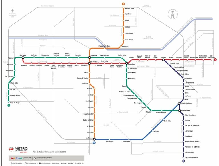 Metrô de Santiago do Chile: tudo o que você precisa saber | Viajante Solo