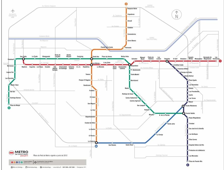 Metrô de Santiago do Chile: tudo o que você precisa saber | Viajante Solo